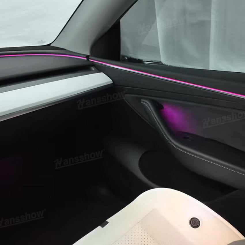 Tesla Model Y Owners Rejoice: Premium Ambient Lighting Upgrade Brings ...