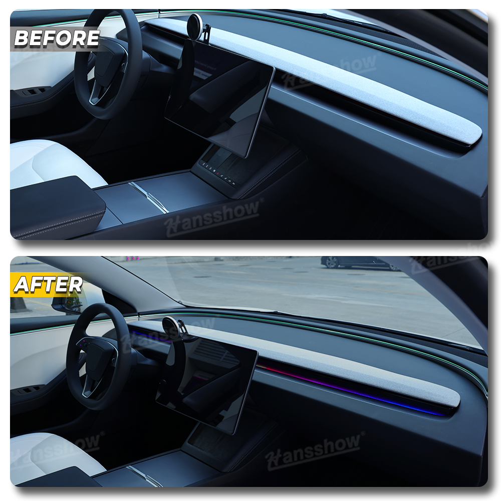 Model 3 Highland Dashboard Ambient Lighting Full Color Animated Origin ...