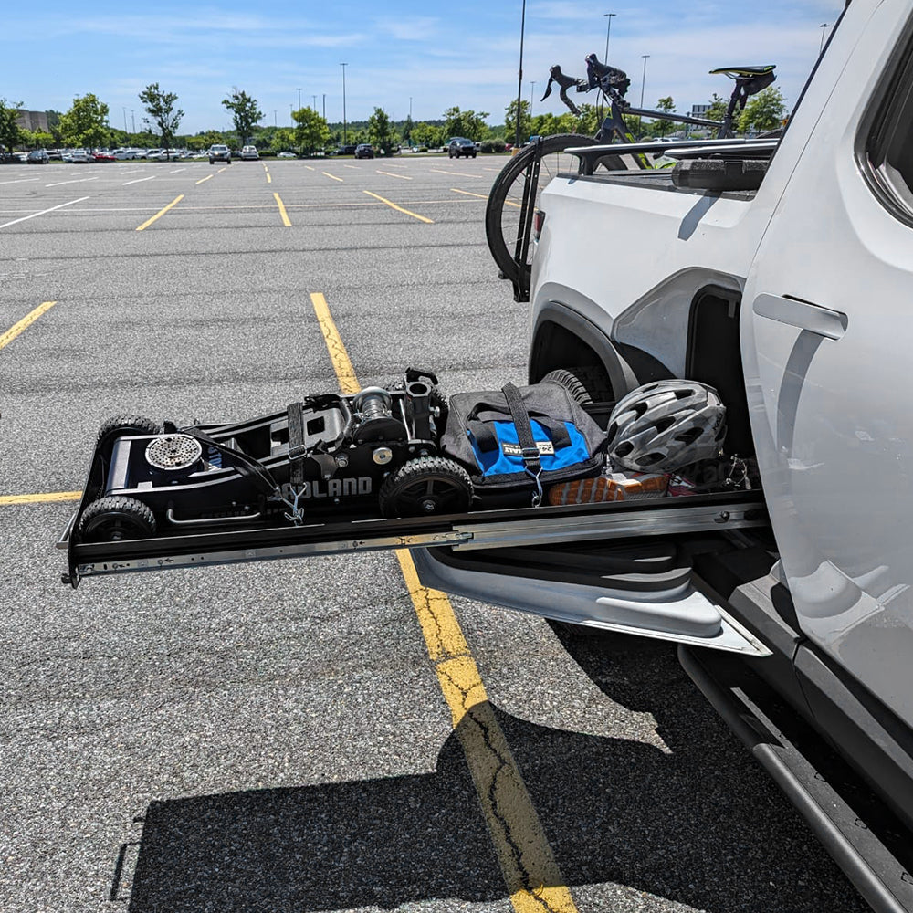 R1T Gear Tunnel Slide Drawer Cargo Slide Out Shelf Tray For Rivian | H ...