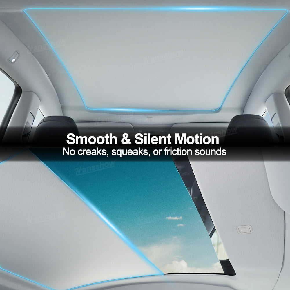Model Y Juniper Power Sunshade Retractable Glass Roof Sun Shade Voice ...