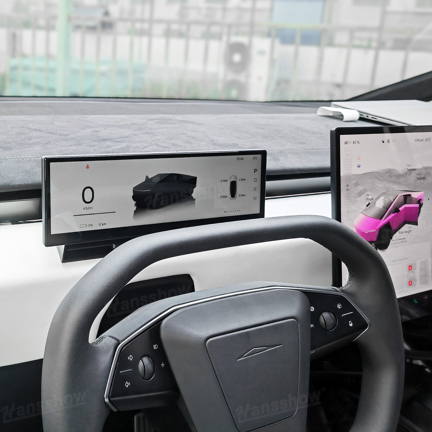 Cybertruck Heads Up Display 10.88-Inch Instrument Cluster Display Smar ...