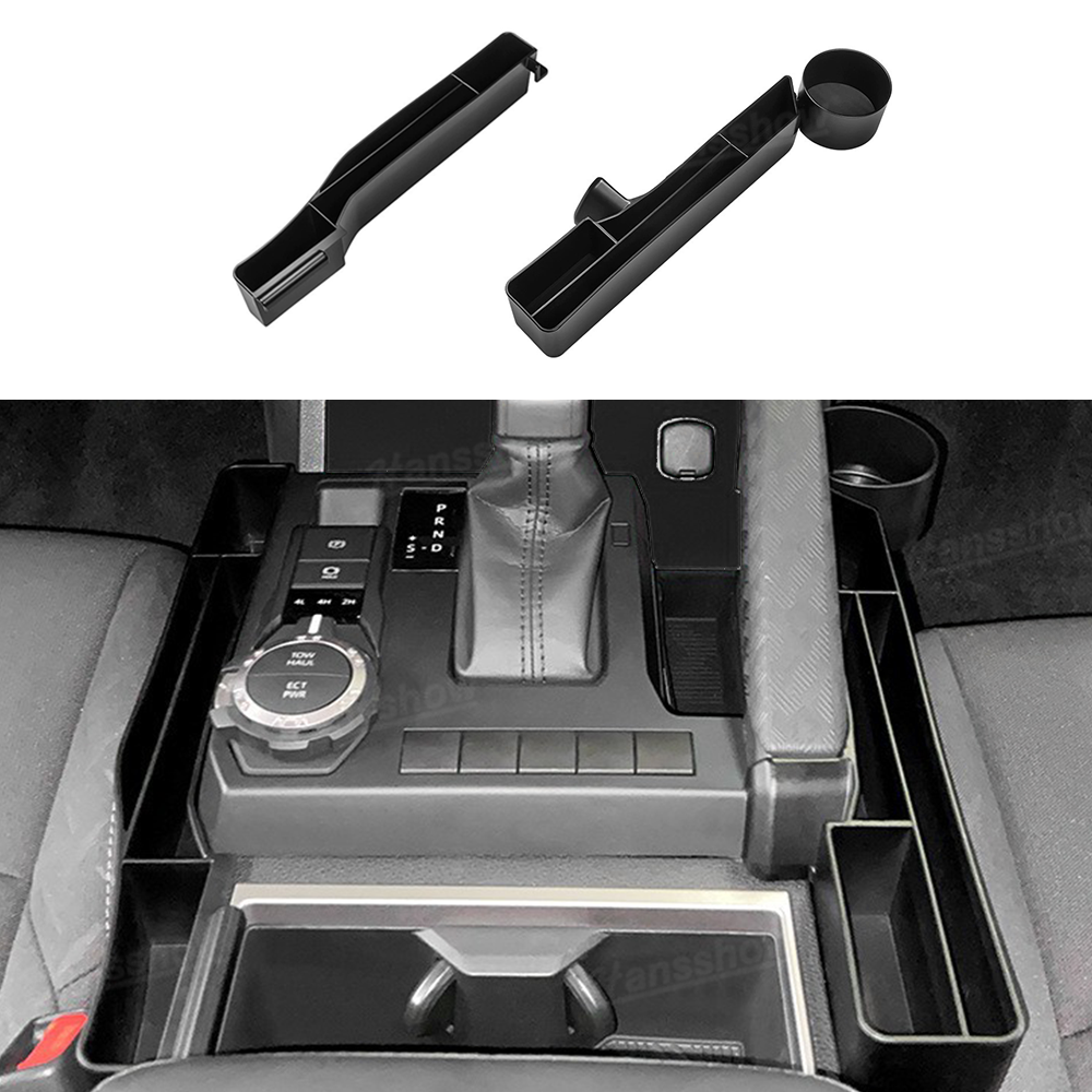 4Runner Gear Shift Console Storage Box Side Organizer with Cup Holder ...