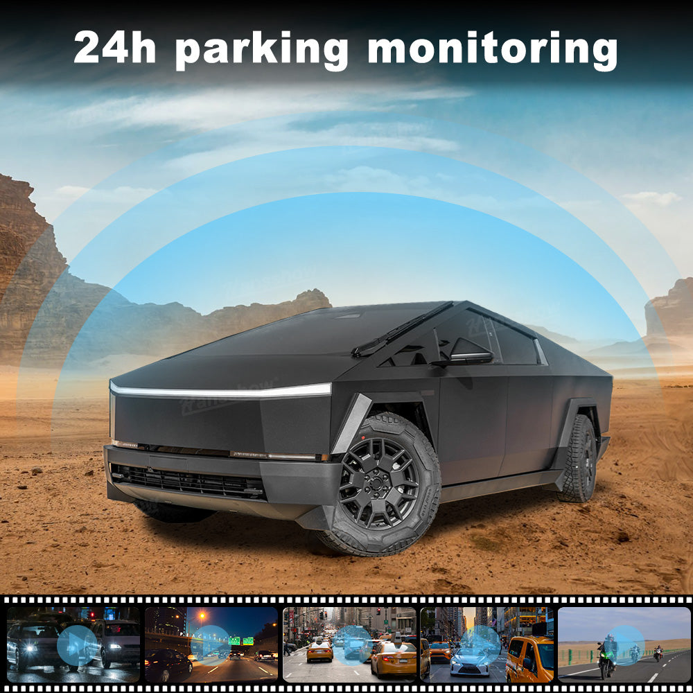 Cybertruck Media Rearview Mirror 12 Inch Live Streaming Recorder Dashc ...