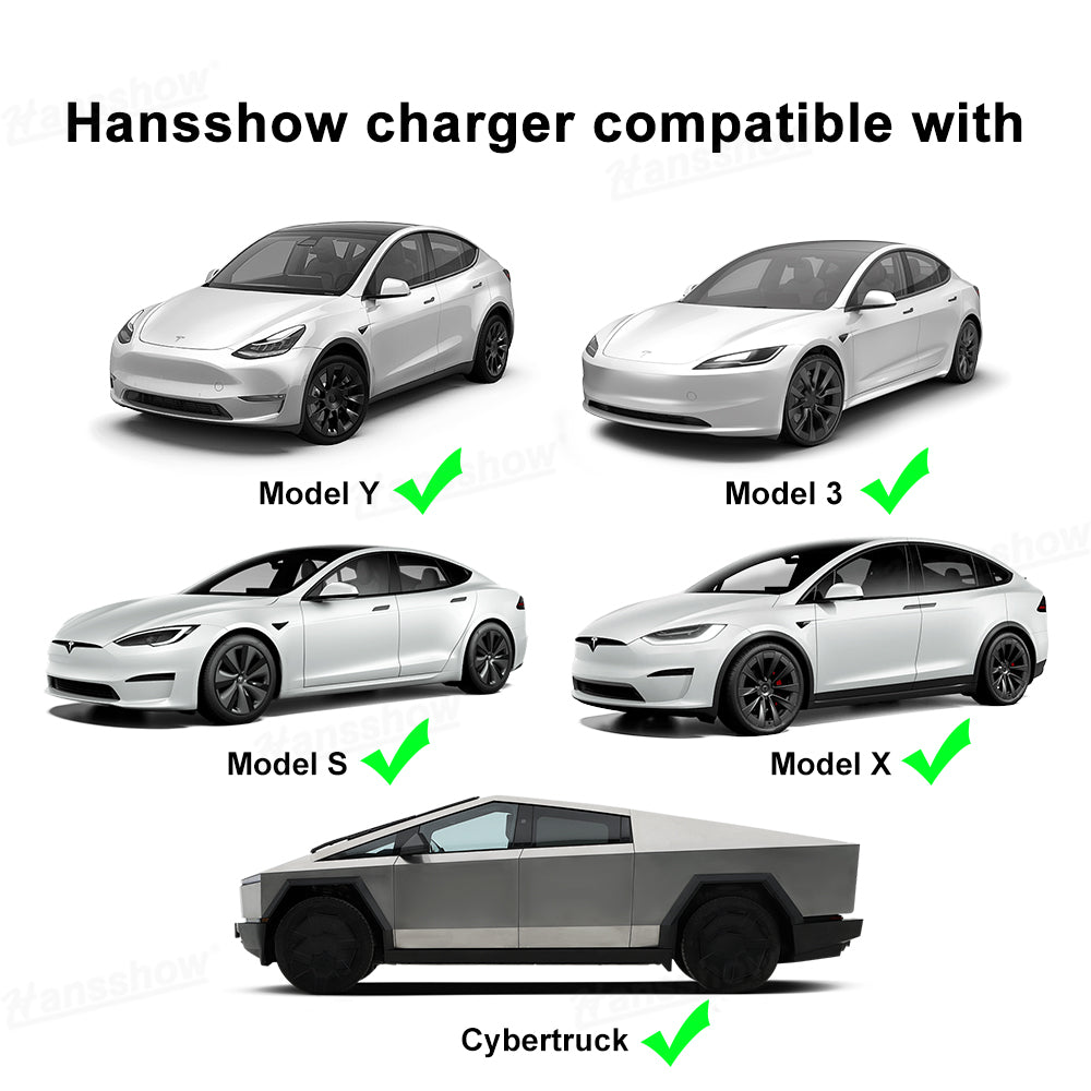 NACS Portable Mobile Connector with NEMA 5-15 & 14-50 Plug OEM-Style w ...