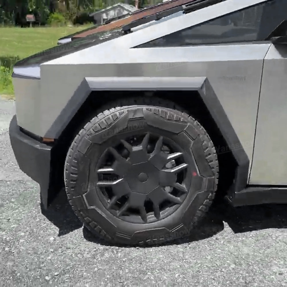 Tesla Cybertruck Heptagon Center Wheel Hub Cap Wheel Rim Caps With Lug ...