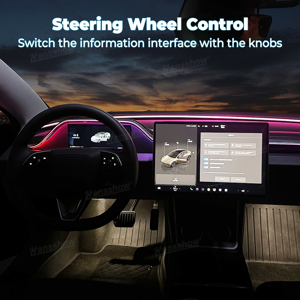 Model 3 Highland Dashboard Display 8.9-Inch F9H Instrument Cluster wit ...