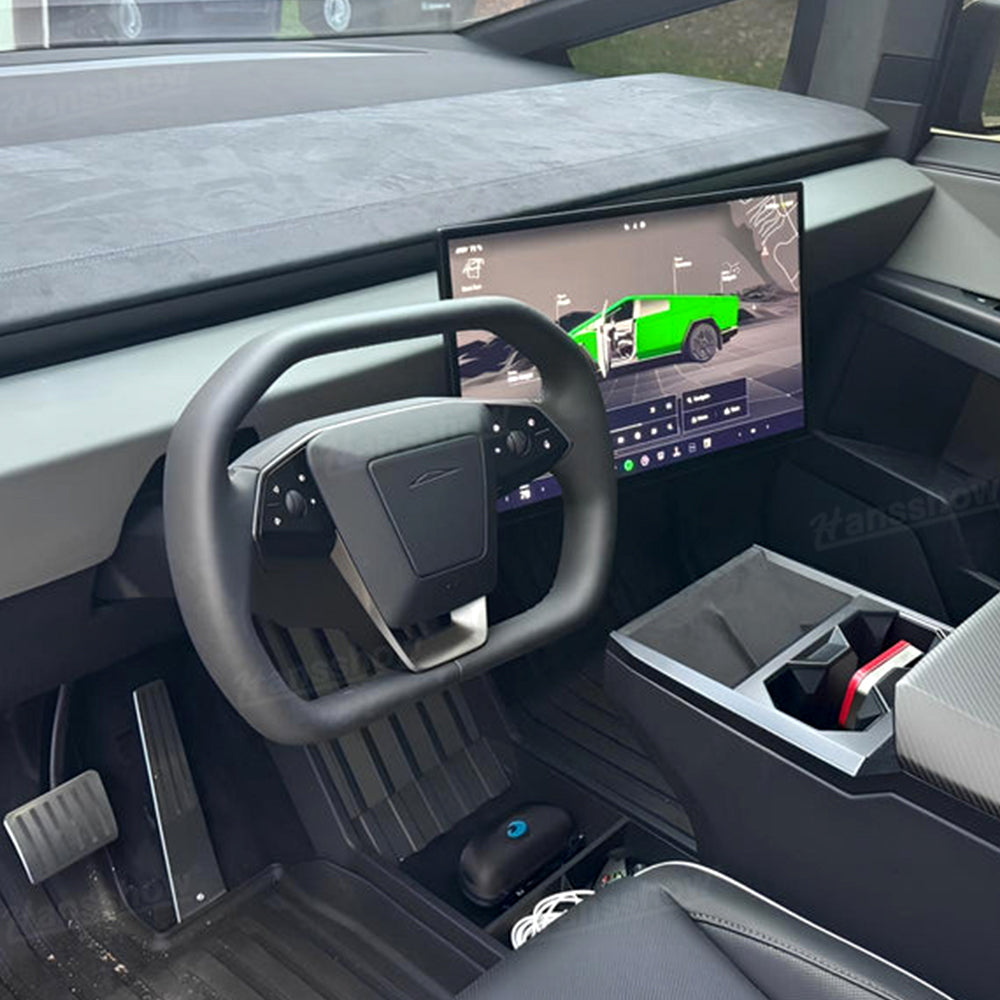 Cybertruck Swiveling Screen Mount Kit 2.0 Center Console Touch Screen ...