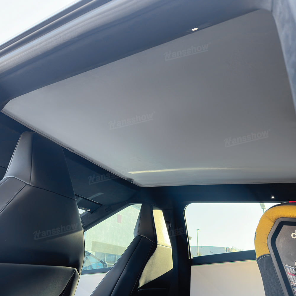 Cybertruck Roof Sunshade Electrostatic Adsorption Glass Roof Heat Insu ...