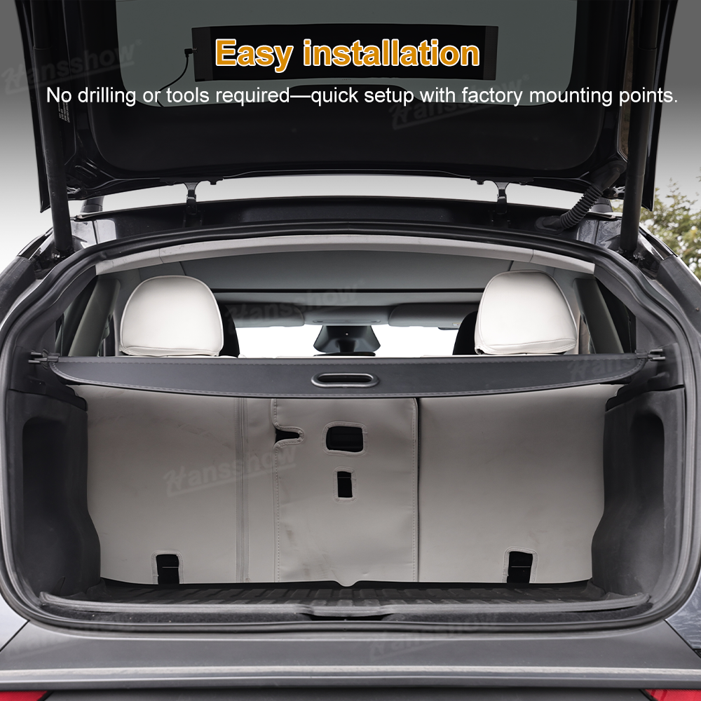 Model Y Juniper Trunk Retractable Cargo Privacy Cover Shielding Shade ...