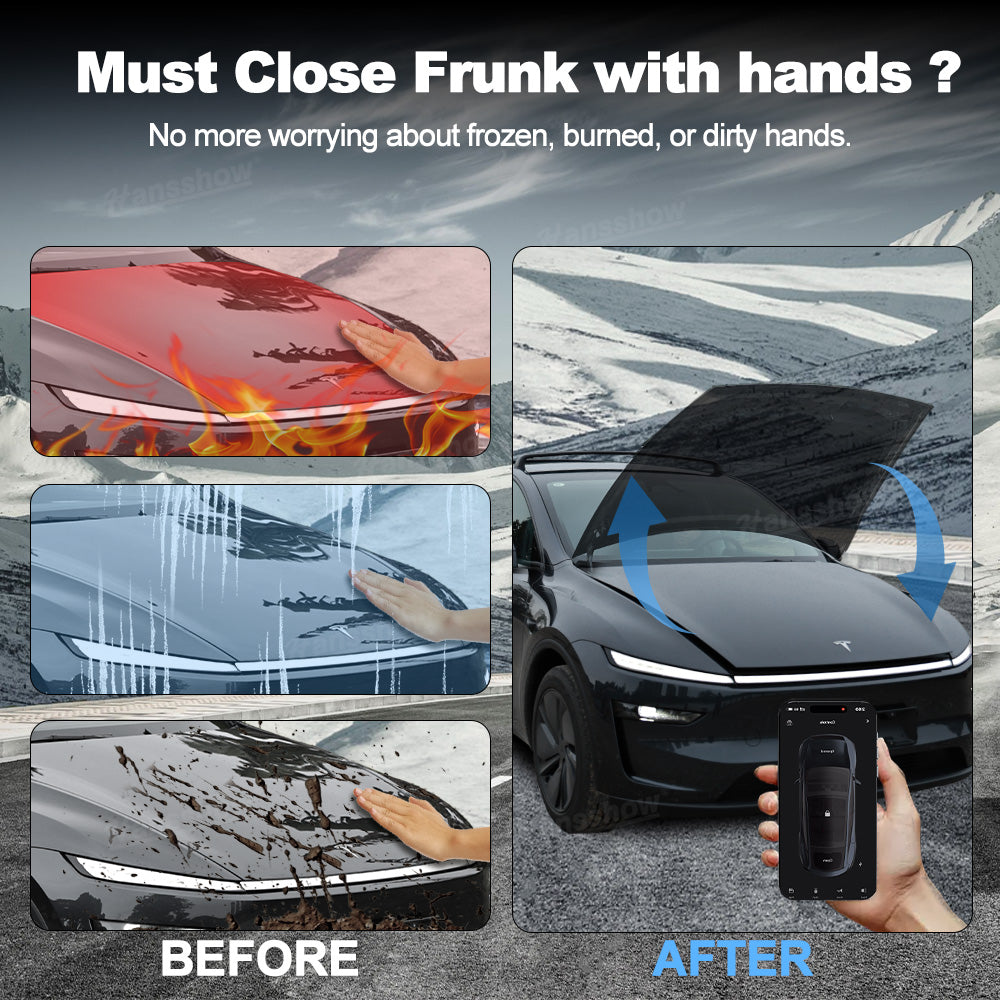 Model Y Juniper Power Frunk Kit Remote Control Tesla Electric Frunk Ki ...