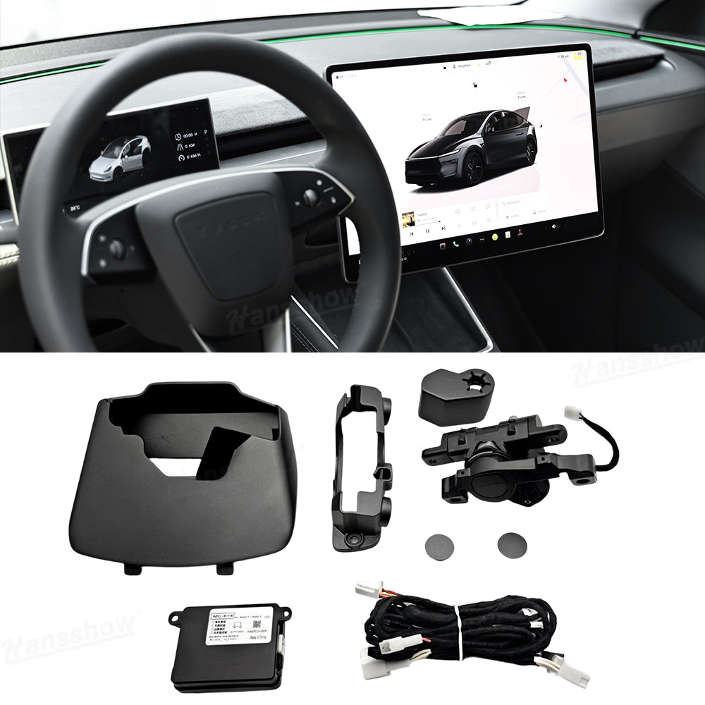 Power Swivel Mount for Model Y/Y Juniper & Model 3/3 Highland Auto-Swi ...