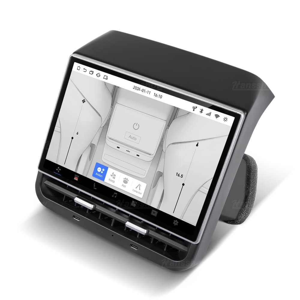 Tesla Model 3/Y Rear Screen 8.66-Inch Android Entertainment Backseat ...