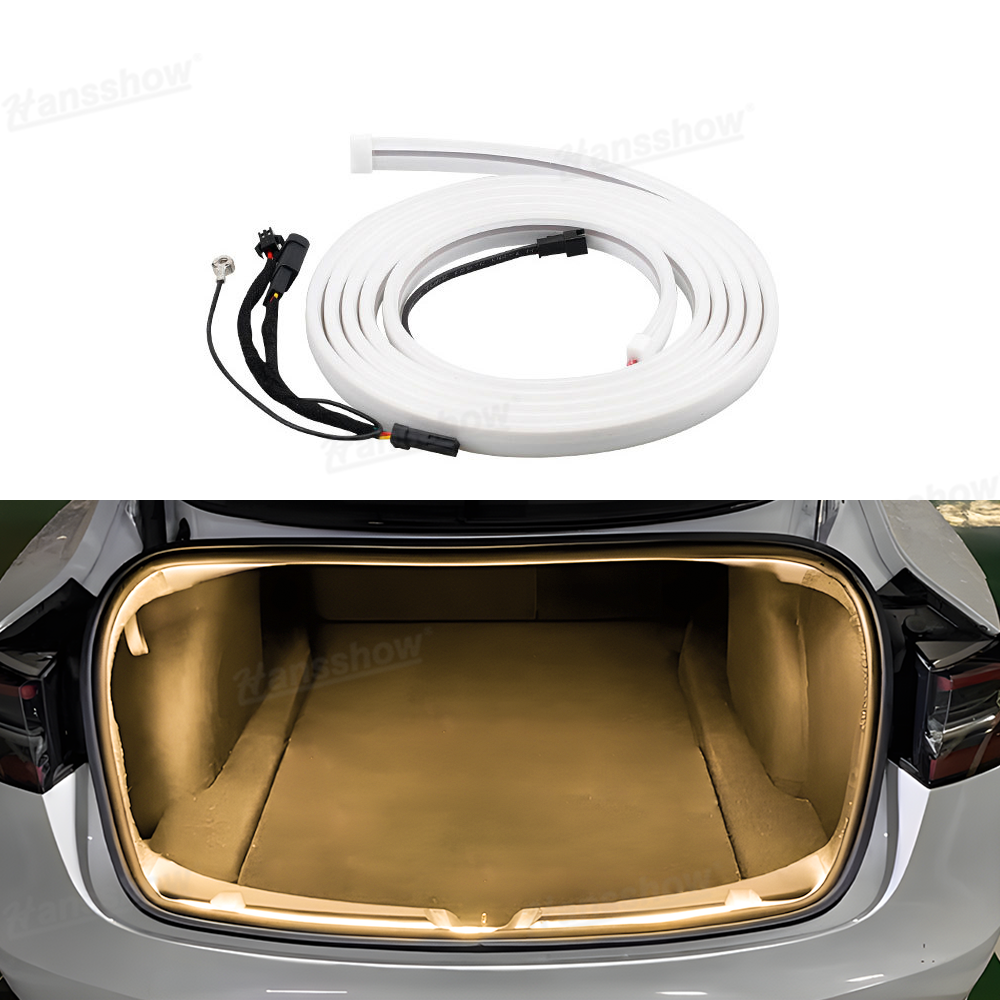 Tesla Model 3 Highland Trunk Ambient Lighting Flexible Silicone Waterp ...