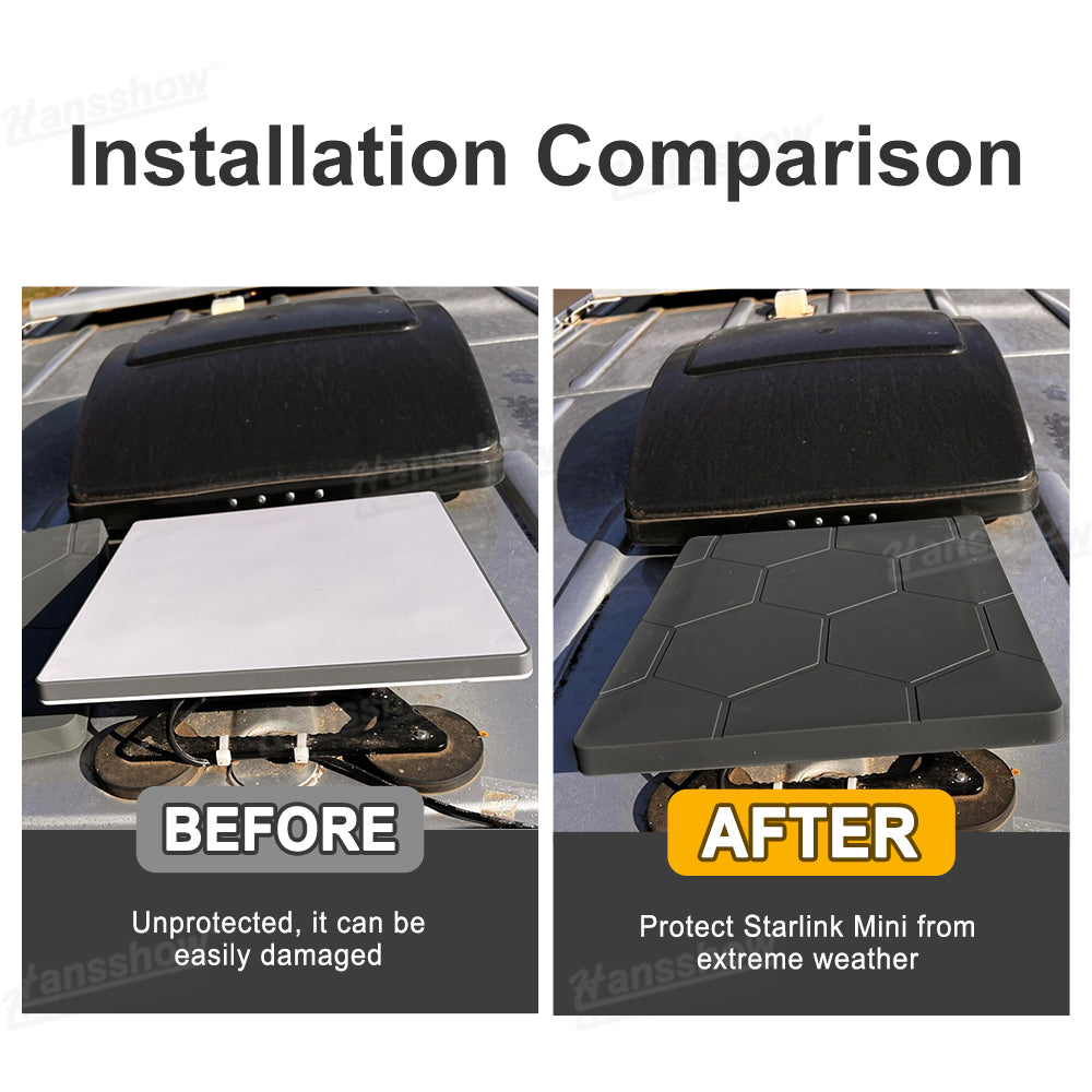 Starlink Mini Silicone Protective Case Waterproof Shockproof Outdoor C ...