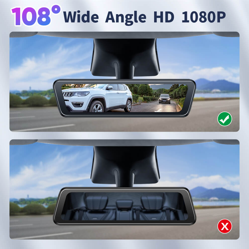 Tesla Model Y 3 Highland Stream Media Rearview Mirror Dual Channel ...