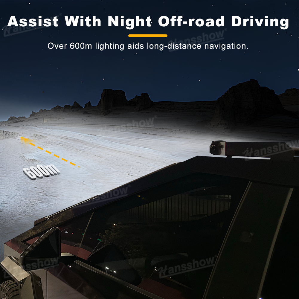 Tesla Cybertruck LED Light Bar Off-Road & Overland Auxiliary Lighting ...