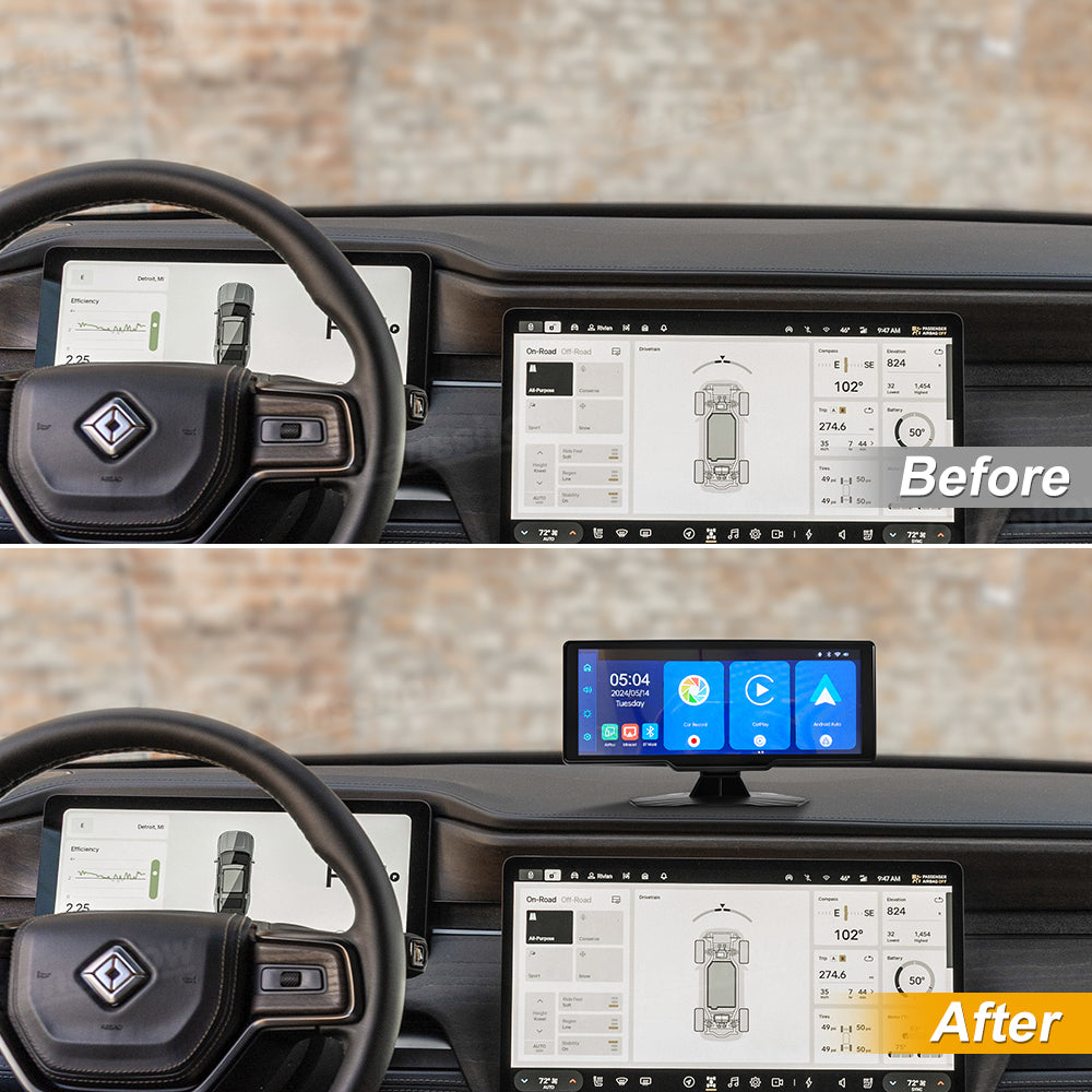 R1S/R1T Touch Screen Carplay/Android Auto Smart Dashboard Heads Up Dis – Hansshow