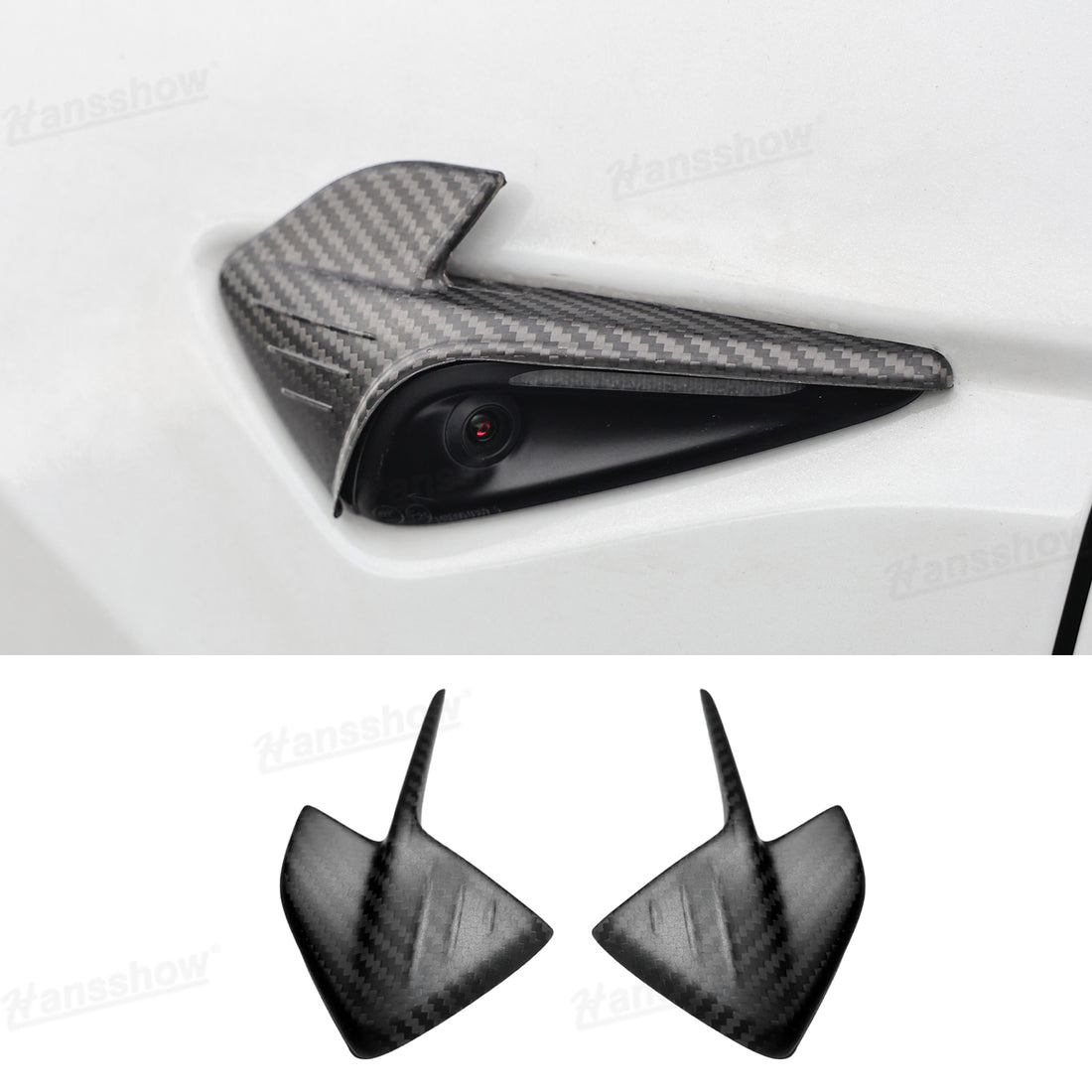Model Y Juniper Real Carbon Fiber Exterior Accessories Side Mirror Cov ...