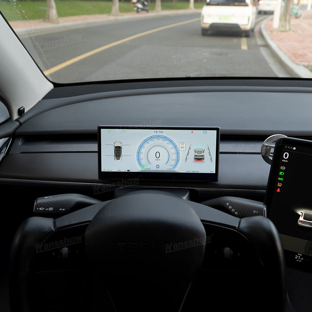 Hansshow Model 3/Y F9 9 Inches Touch Screen Carplay/Android Auto Smart ...