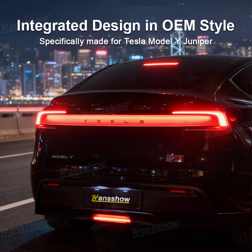 Model Y Juniper Rear Diffused Guide Light Pilot Light with OEM Style S ...