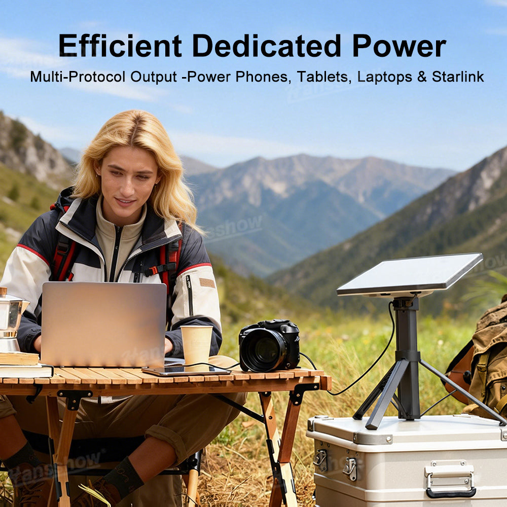 Portable Starlink Mini Power Mount with Integrated Tripod & Built-In 4 ...