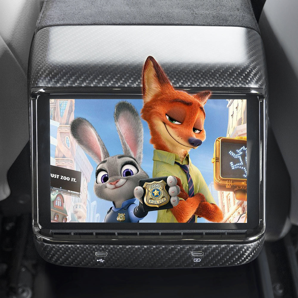 Tesla Model 3/Y H72 Rear Touch Screen Entertainment Android System ...