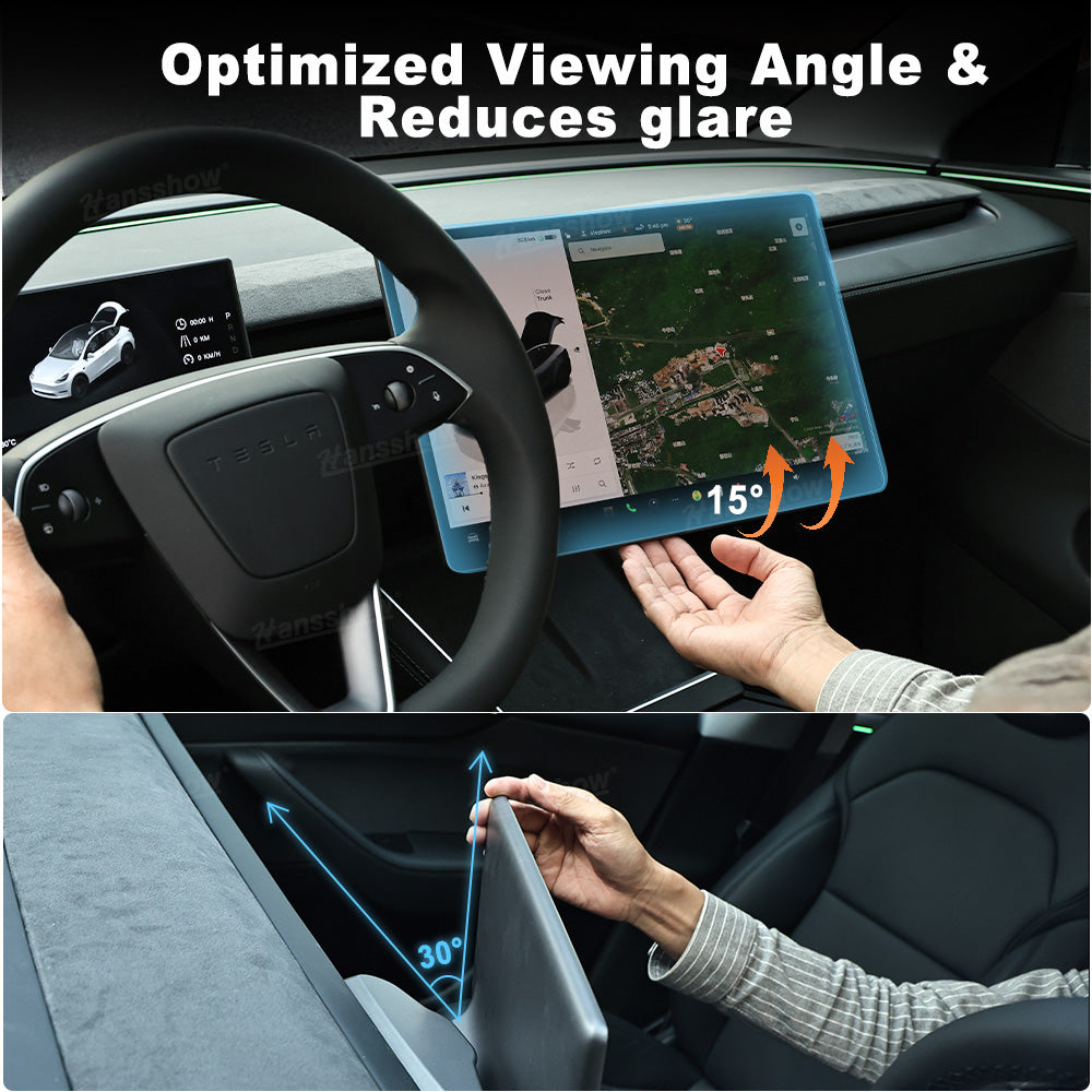 Model 3 Highland&Model Y Juniper Screen Swivel Mount Center Console To ...