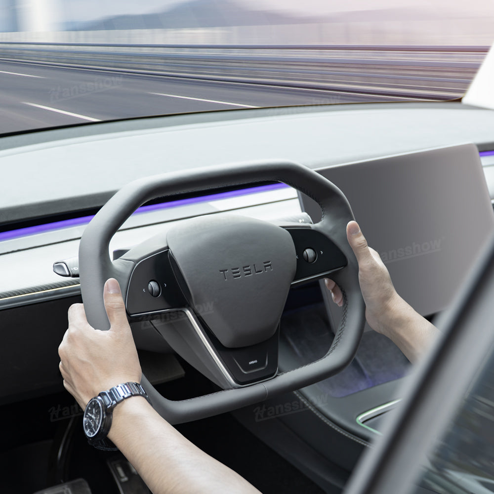 Tesla Model 3/Y Custom Cyber Style Steering Wheel | Hansshow