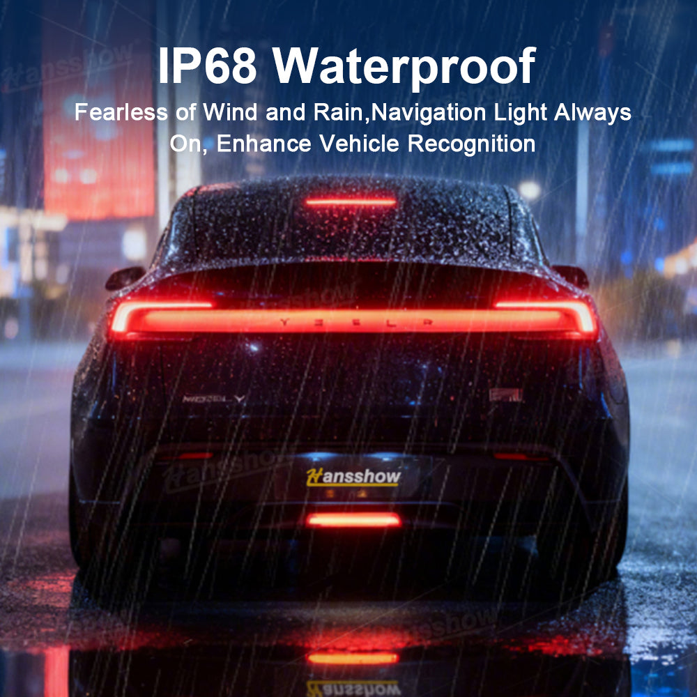 Model Y Juniper Rear Diffused Guide Light Pilot Light with OEM Style S ...