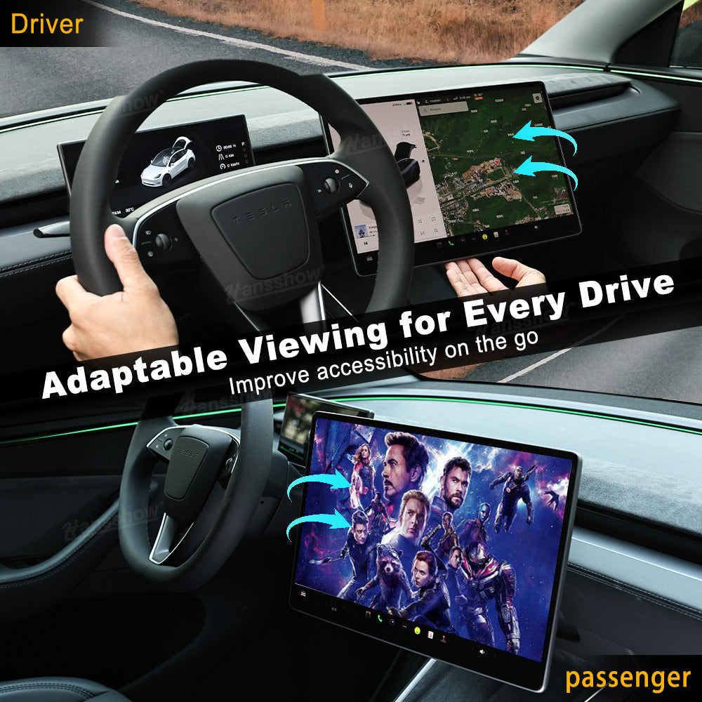 Model Y Juniper Screen Swivel Mount Center Console Touch Screen Rotati ...