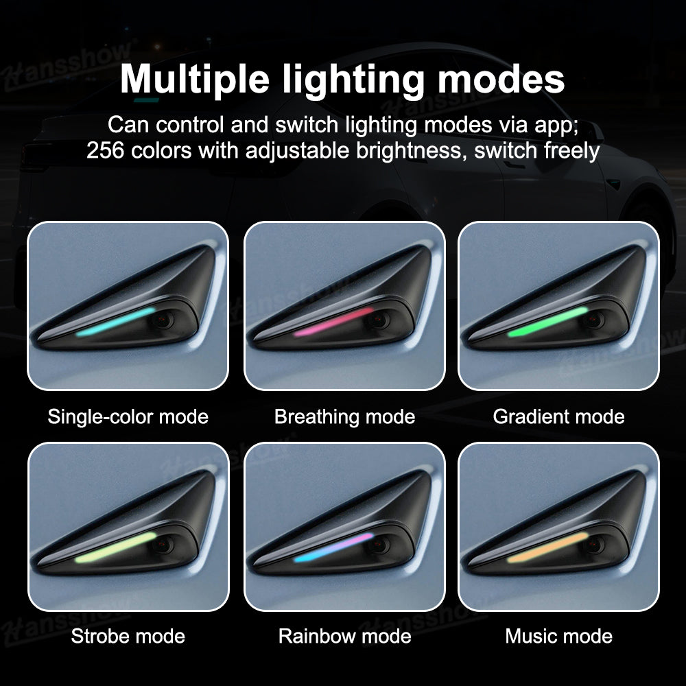 Model Y Juniper/3 Highland Smart Fender & Rear Window Ambient Lighting ...