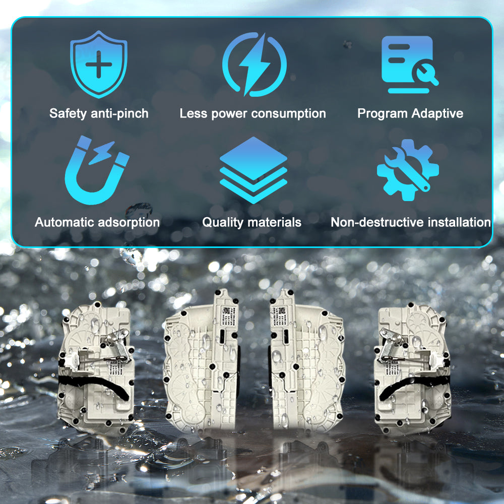 Model S Soft-Close Doors Electric Suction Door Kit with Intelligent Se ...