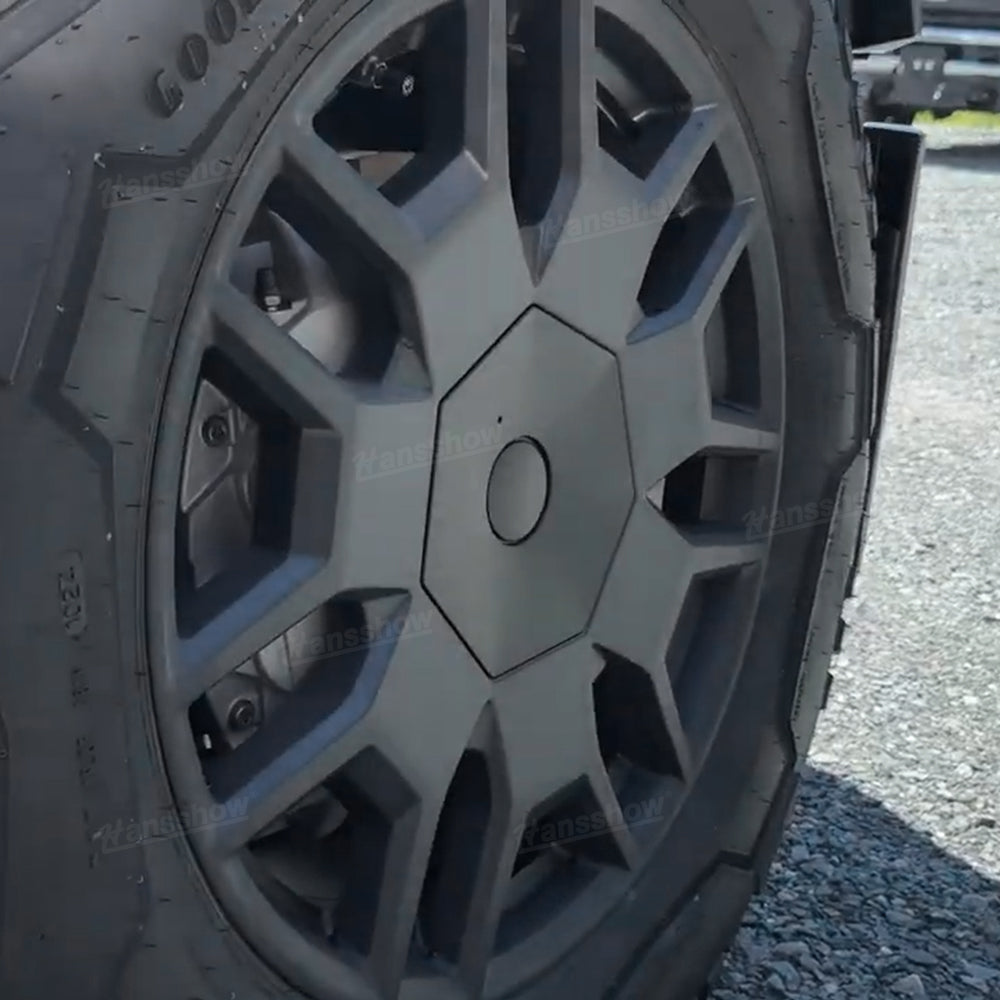 Tesla Cybertruck Heptagon Center Wheel Hub Cap Wheel Rim Caps With Lug ...