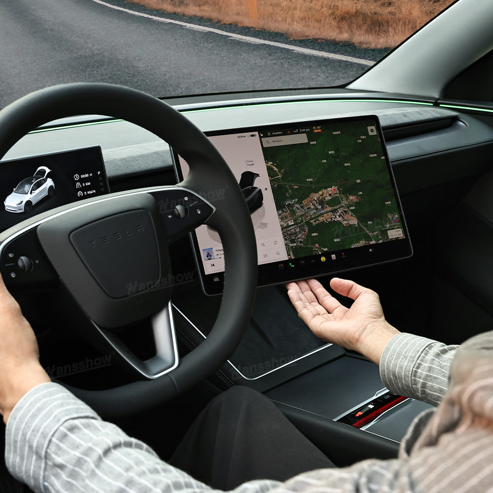 Model 3 Highland&Model Y Juniper Screen Swivel Mount Center Console To ...