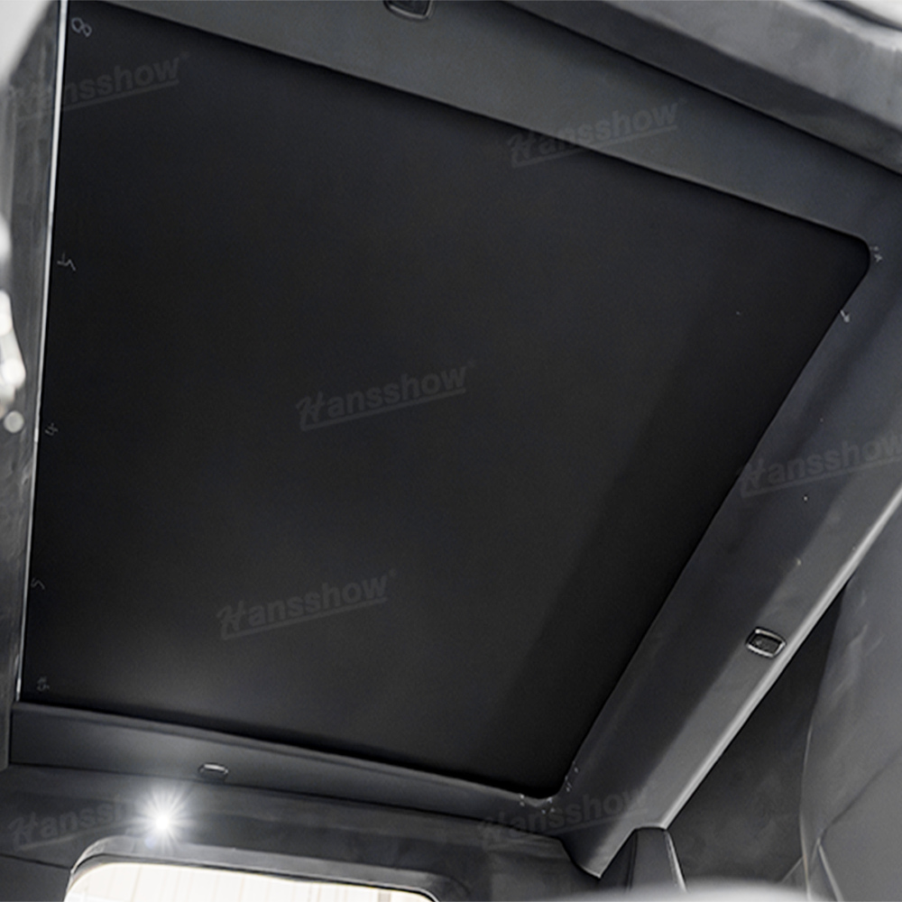 Cybertruck Electric Sunshade 2.0 Frameless Glass Roof Power Sunshade w ...