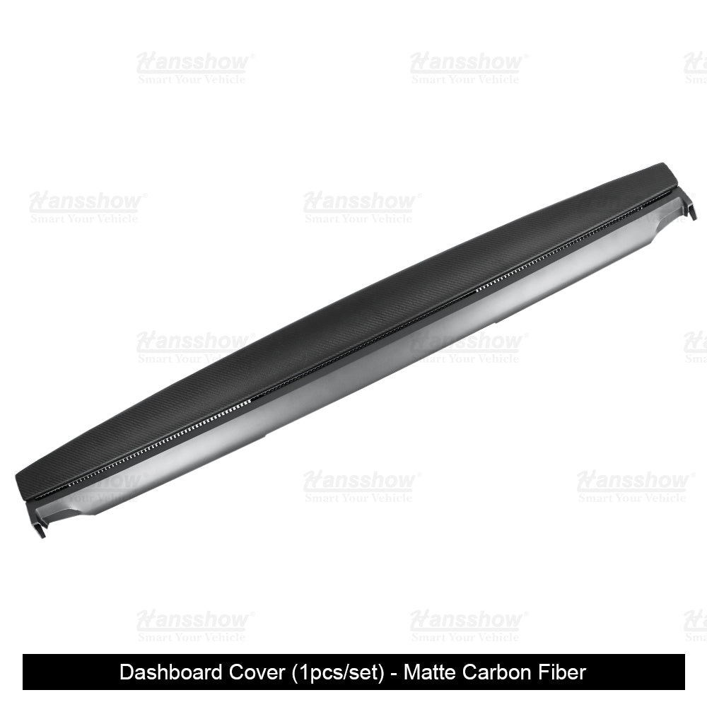 OEM Real Carbon Fiber Tesla Model 3 Dashboard Cover|Hansshow