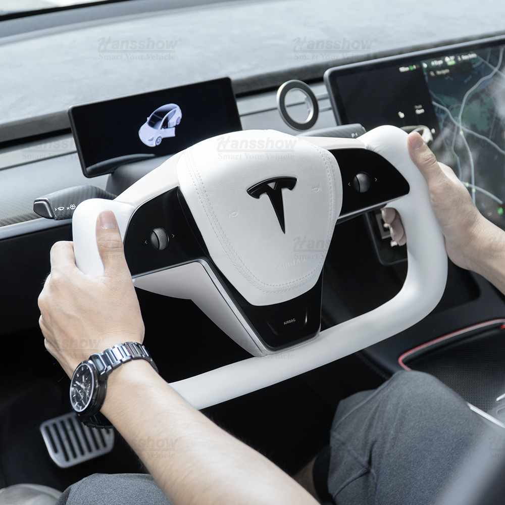 New Style Tesla Model 3/Y Yoke Steering Wheel Inspired by Model X/S ...