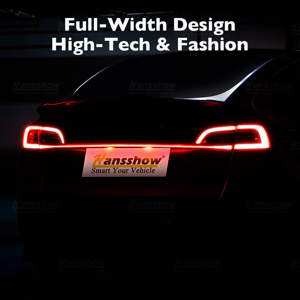 Model 3 Knight Rider Full-Width Strip Tail Light | Hansshow-50%OFF