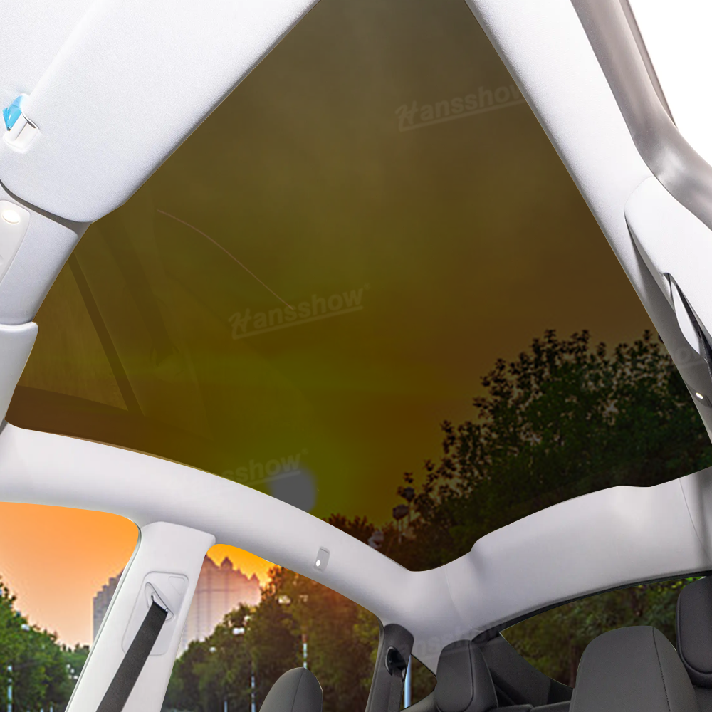 Model Y Juniper Skylight Roof Heat Shield Film TPU Sunroof Protection ...