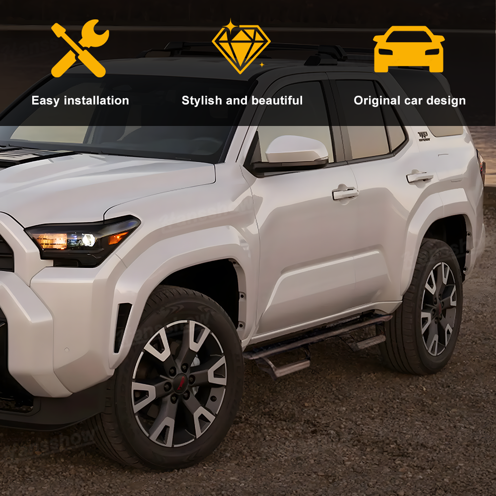 Running Boards For Toyota 4Runner Truck Side Steps – Hansshow