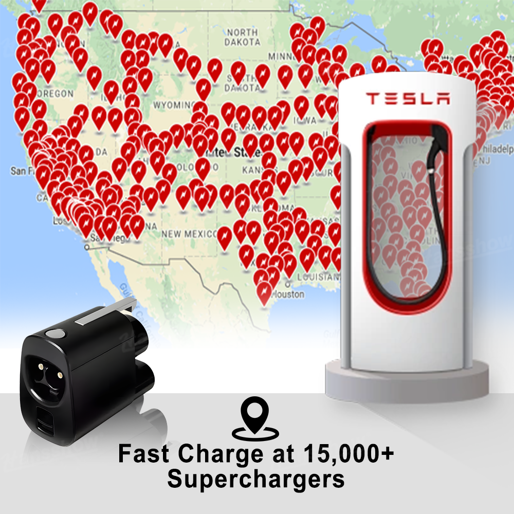 Ccs1 To Tesla Charger Adapter 2025 Upgraded For Tesla Supercharger To ...