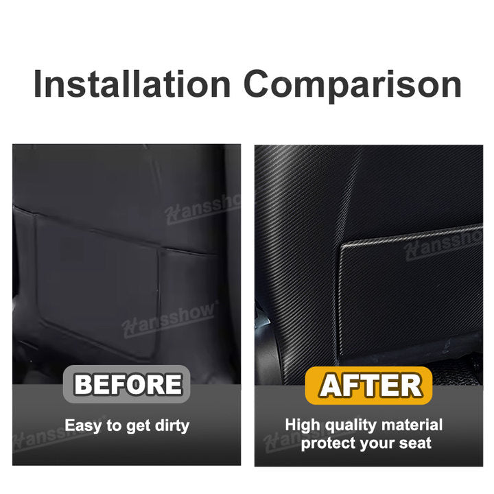 Model Y/3/3 Highland Backseat Cover Seat Back Overlays for Tesla | Han ...