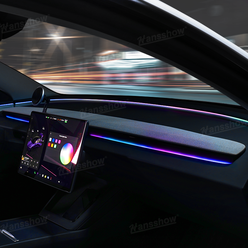 Model 3 Highland Dashboard Ambient Lighting Full Color Animated Origin ...