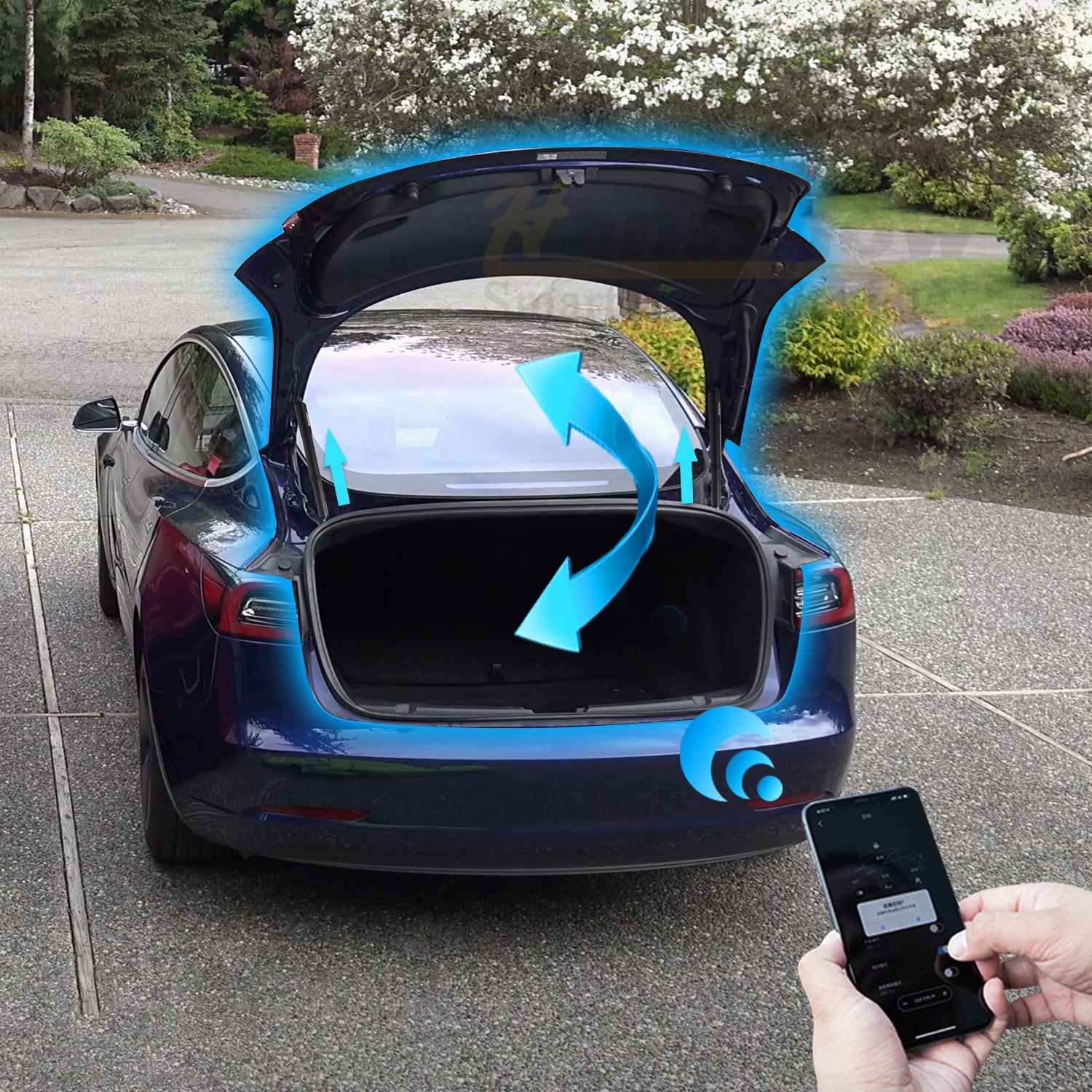 Model 3 Power Trunk and Frunk – Hansshow