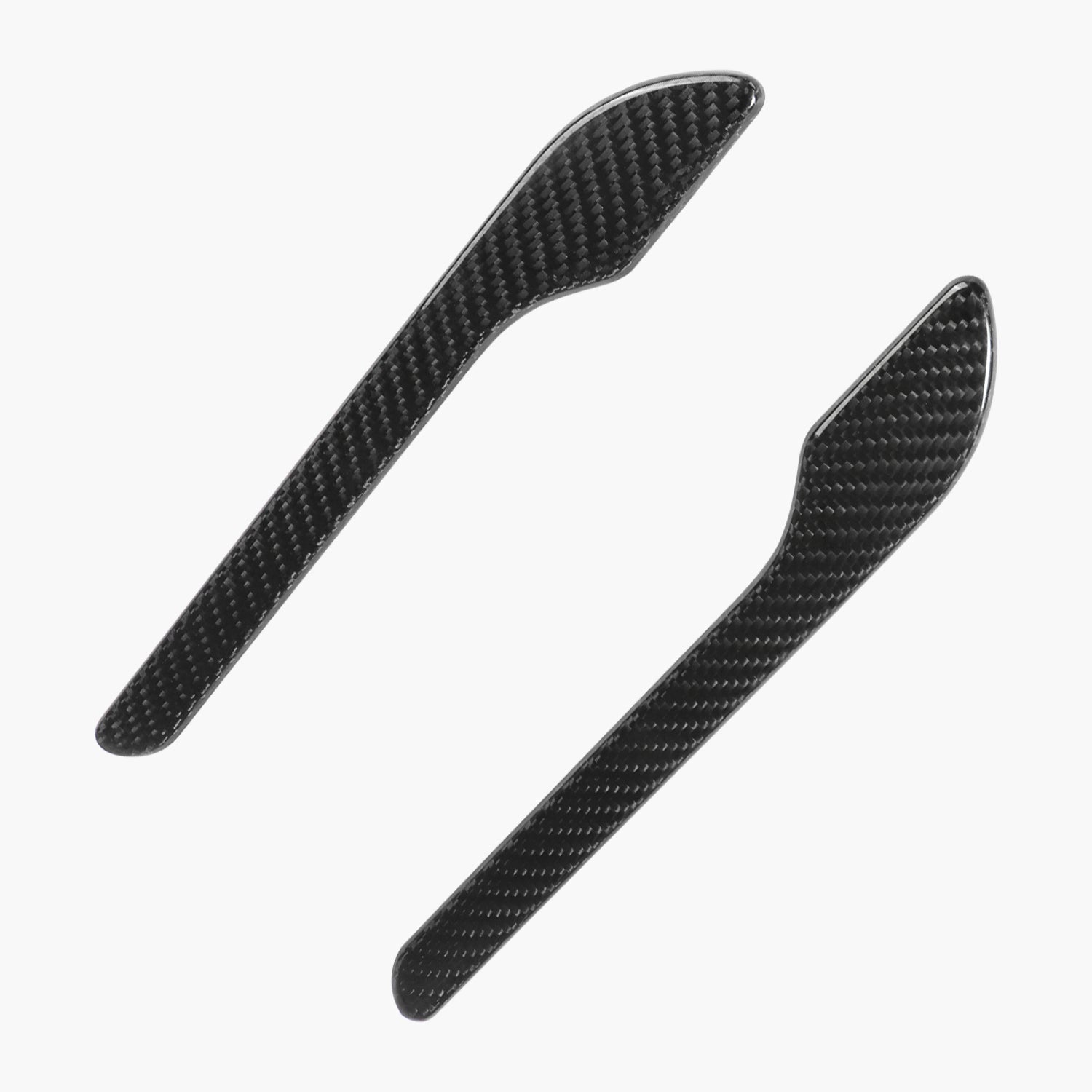 Real Carbon Fiber Door Handle Covers For Tesla Model 3/Y|Hansshow