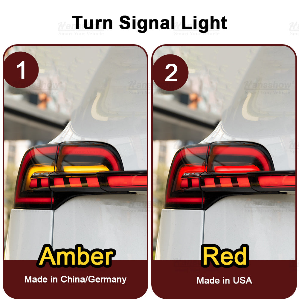 Model 3&Y Full-Width Strip Tail Light |Hansshow